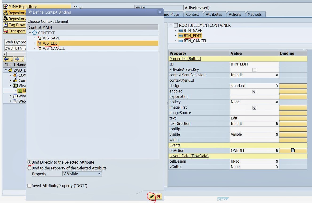 Enabling & Disabling Button at Run time – SAPCODES