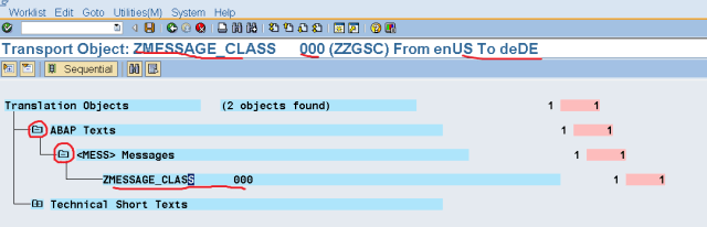 Message Text Translation in – SE63 – SAPCODES