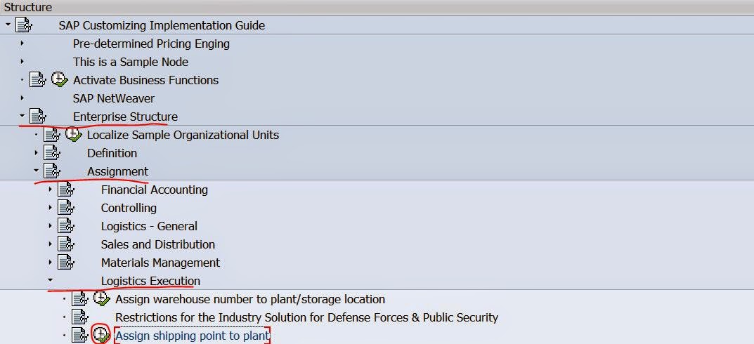 Creating a Plant, Storage Location & Shipping point & Linking them ...
