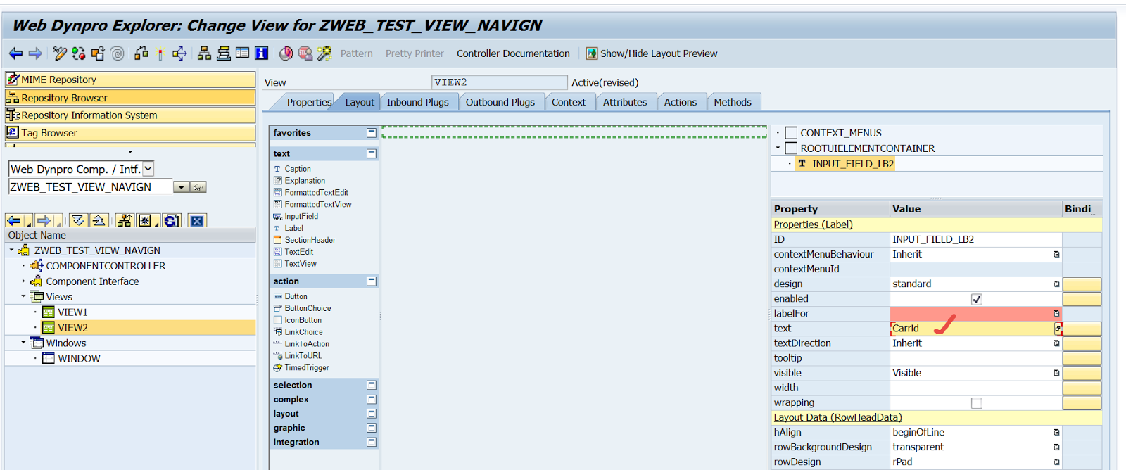 Navigating from one view to another view in a window – SAPCODES