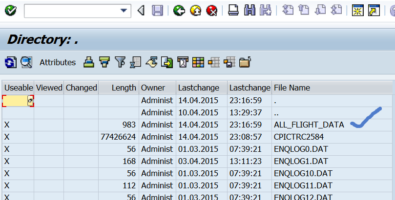 Writing Data to SAP Application Server – SAPCODES