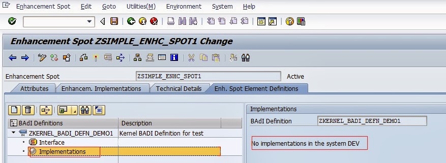 Kernel BAdI with Multiple use (Multiple Implementation) without Filter ...