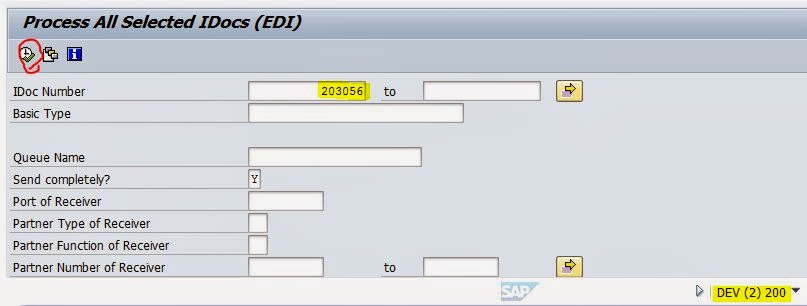 IDoc with Filter Objects – SAPCODES
