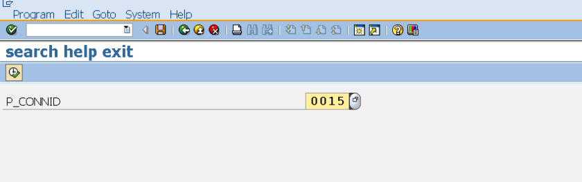 Search Help Exit – SAPCODES