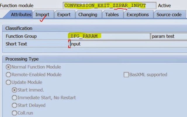 Conversion Routines – SAPCODES