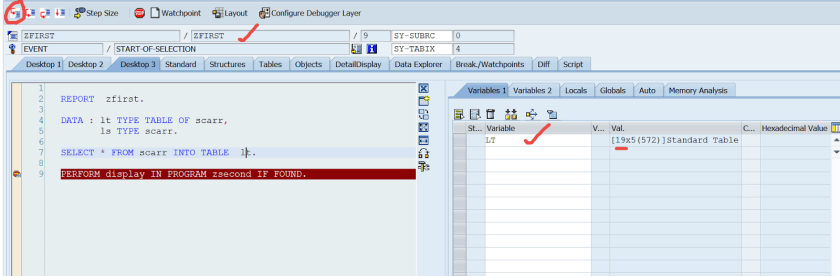 Accessing one program data in another program easily without export and ...