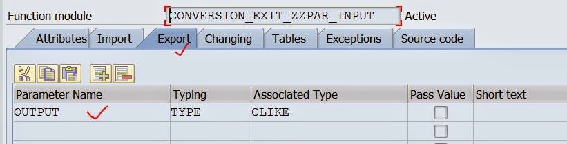 Conversion Routines – SAPCODES