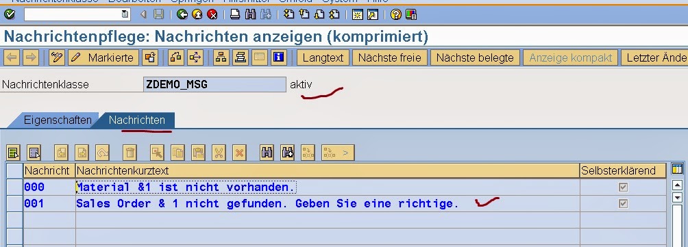 Message Text Translation in SE91 – SAPCODES