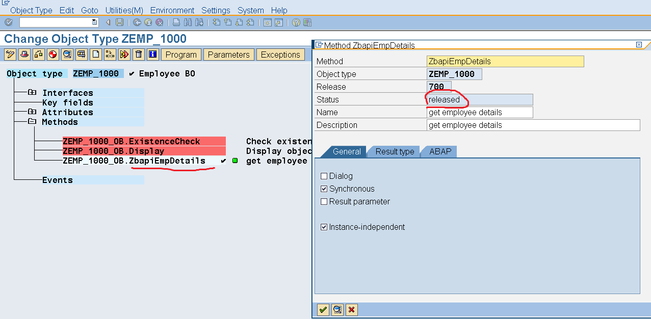 Custom BAPI – SAPCODES