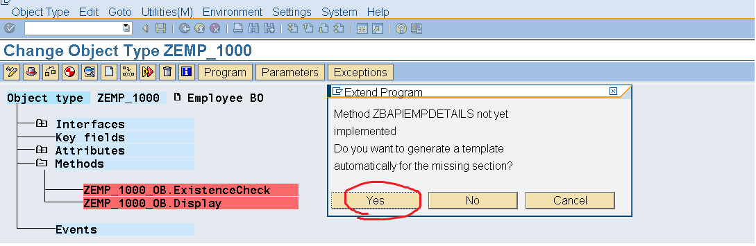 Custom BAPI – SAPCODES