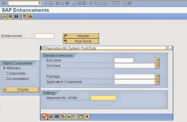 Menu Exit – SAPCODES