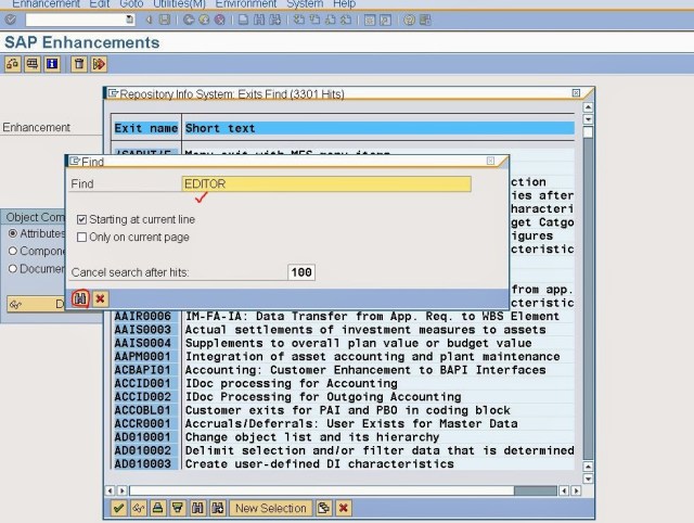 Menu Exit – SAPCODES