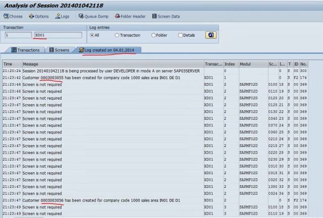 BDC Session Method – SAPCODES