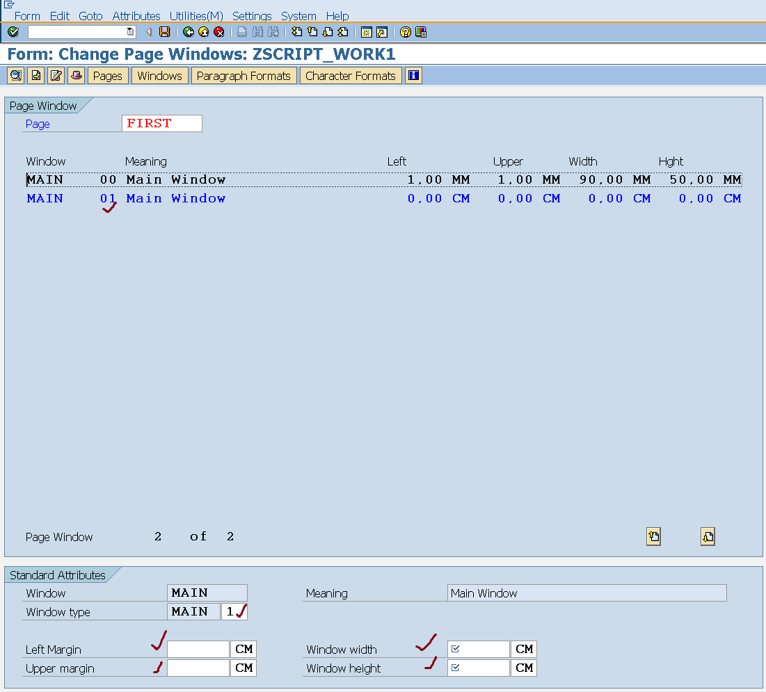 How to use multiple instances (00->98 = 99 ) of the MAIN Window in a single Page of SCRIPT ...
