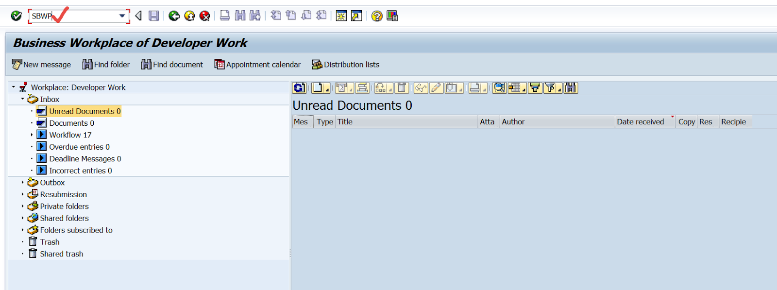 First Workflow – SAPCODES