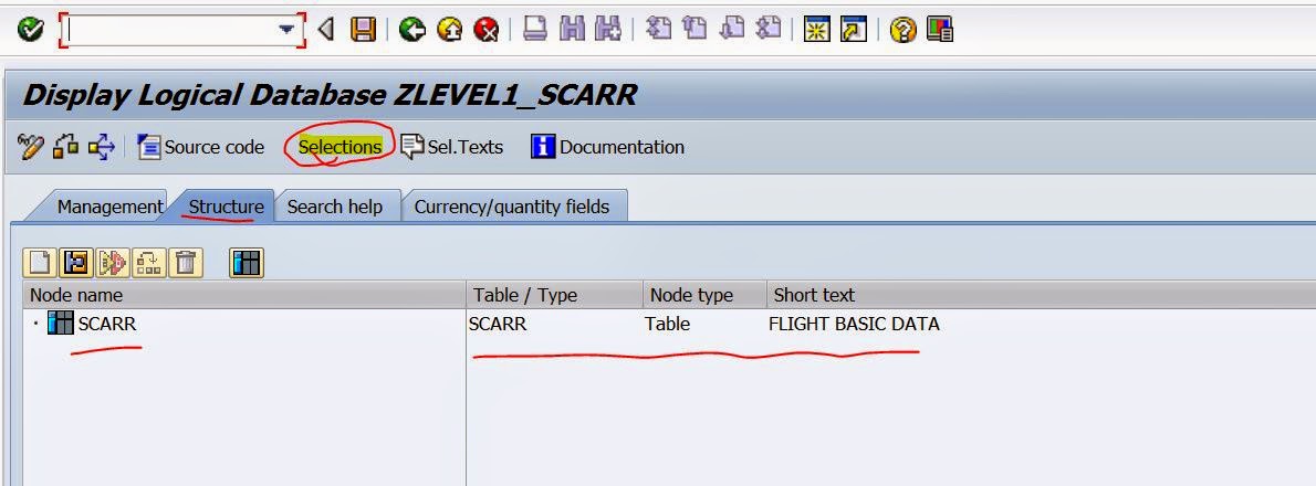 Logical Data Base- Single Node – SAPCODES