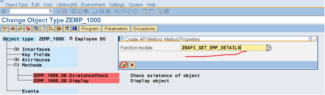 Custom BAPI – SAPCODES