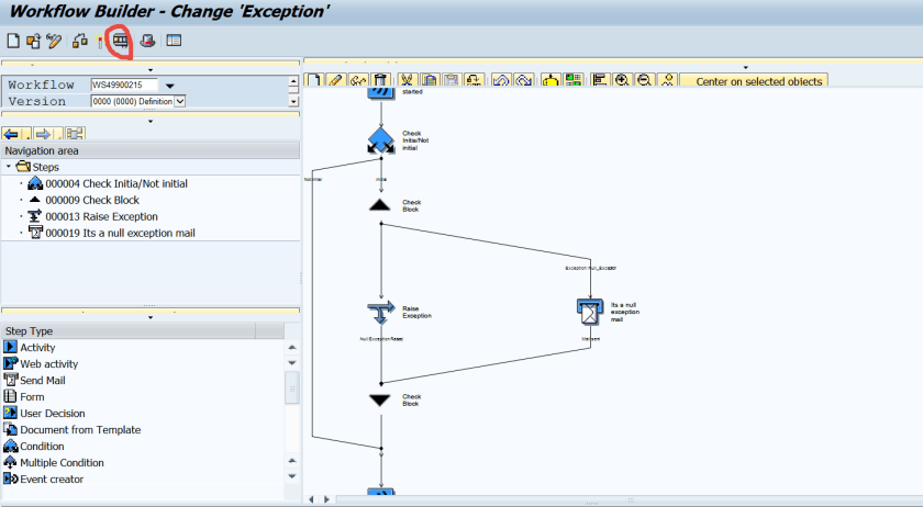 Raising & Handling exception in Work Flow – SAPCODES