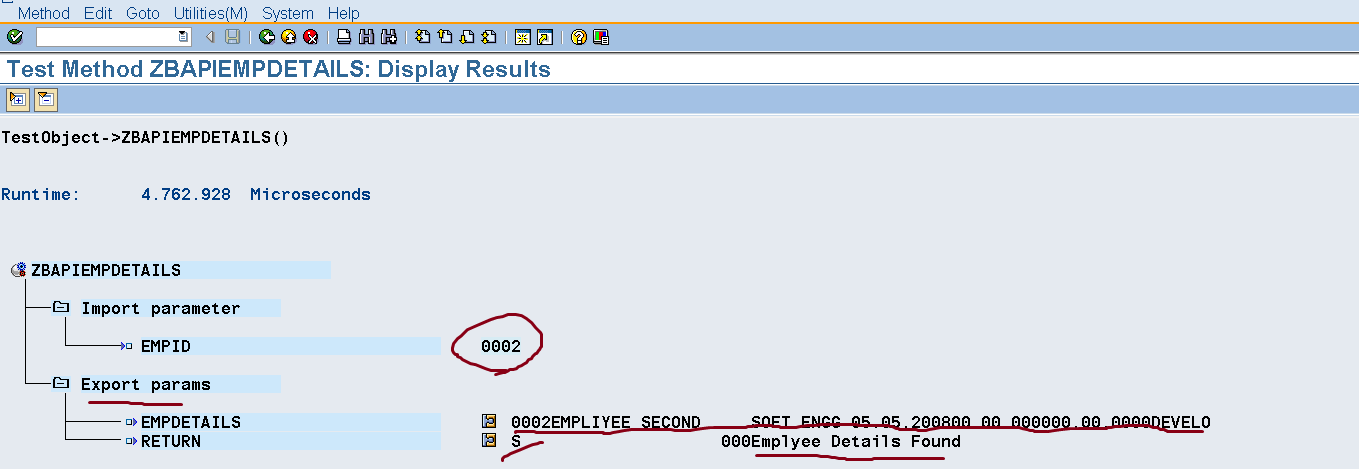 Custom BAPI – SAPCODES