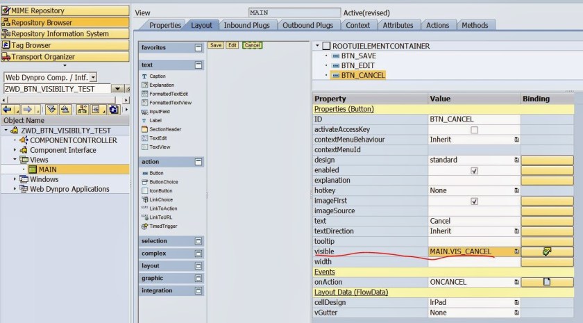 Enabling & Disabling Button at Run time – SAPCODES