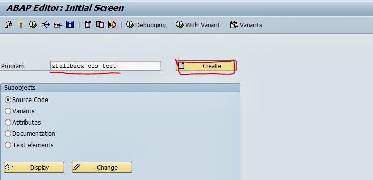 BAdI FallBack Class – SAPCODES
