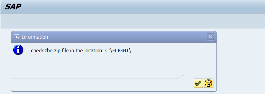 Downloading Internal Table as a ZIP file on the Presentation Server ...