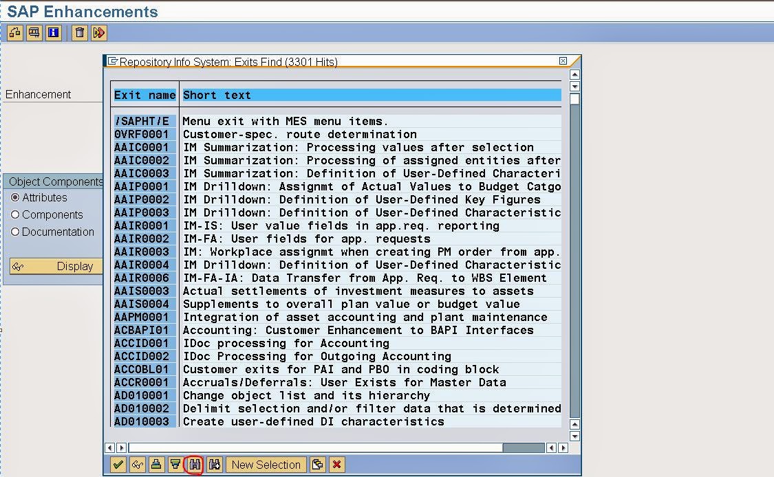 Menu Exit – SAPCODES