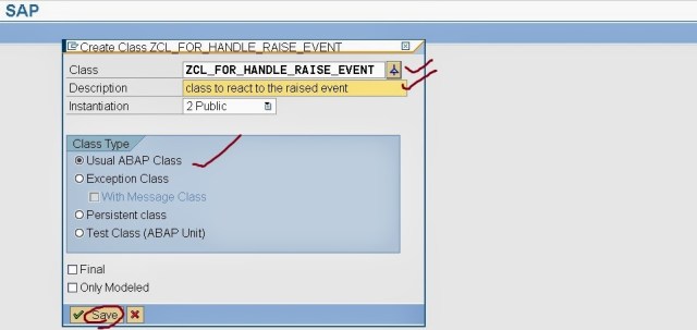 OO-ABAP Events – SAPCODES