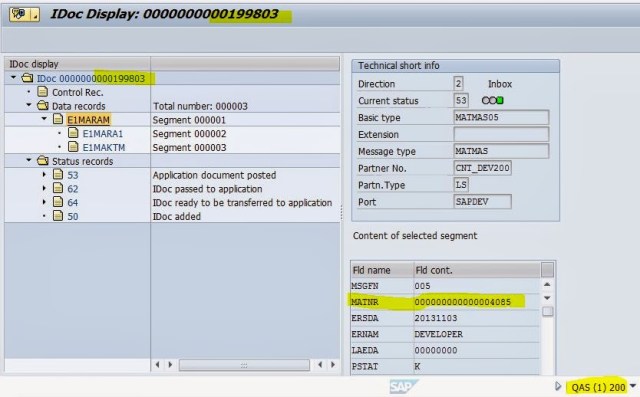 IDoc with Change Pointer Technique – SAPCODES