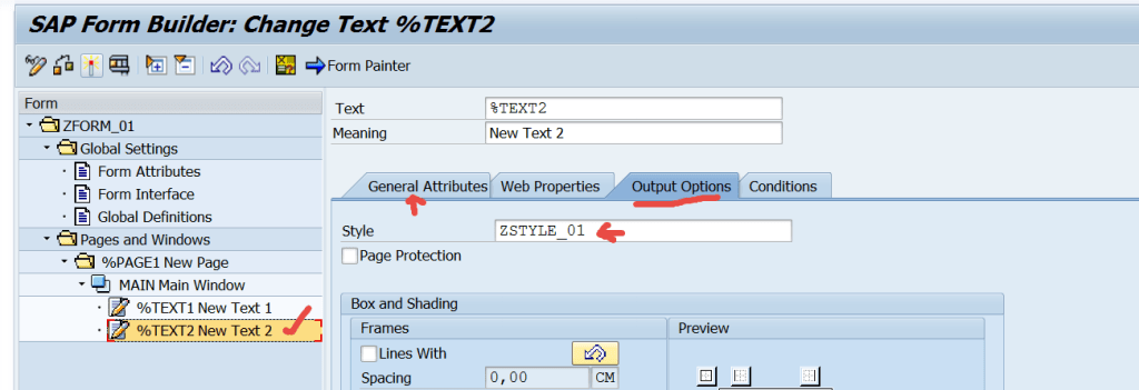 Creating Smartstyle & Using in Smartform – SAPCODES