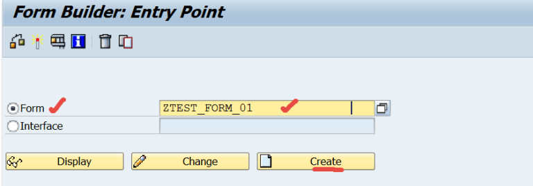 First Simple Adobe Form – SAPCODES