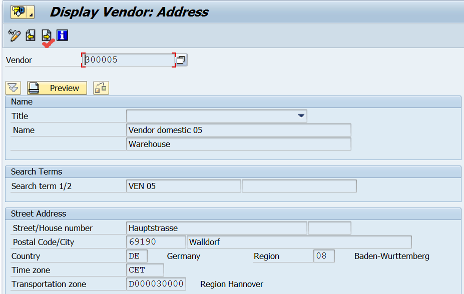 MM Report- Vendor List – SAPCODES