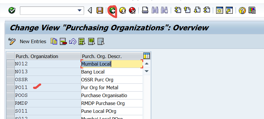 Creating Purchase Org & Assigning to Company Code – SAPCODES
