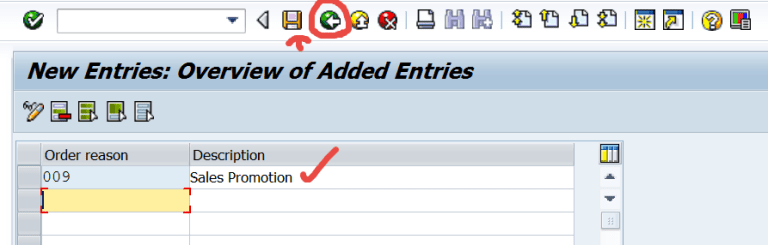 Order Reason in SD – SAPCODES