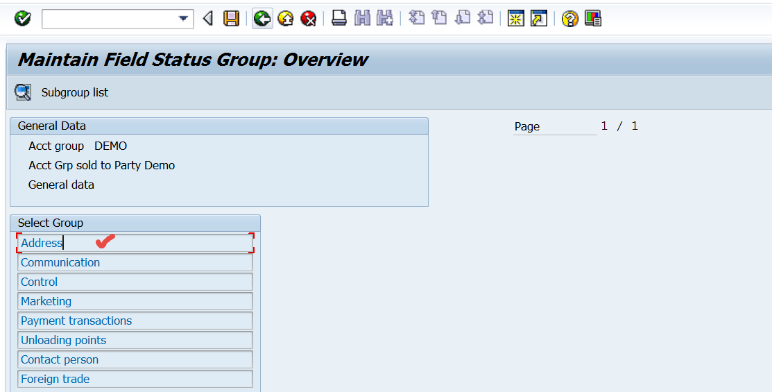 Creating Customer Account Group – SAPCODES
