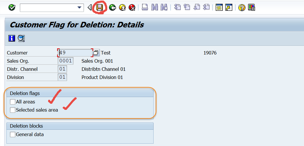 Customer Deletion – SAPCODES