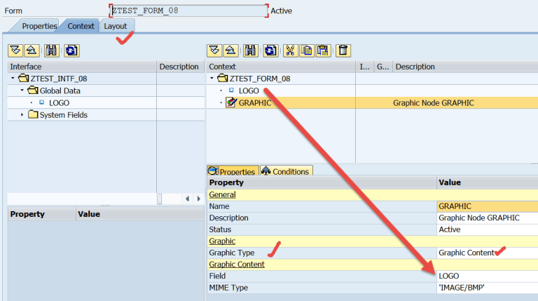 Adding SE78 logo in Adobe Form – SAPCODES