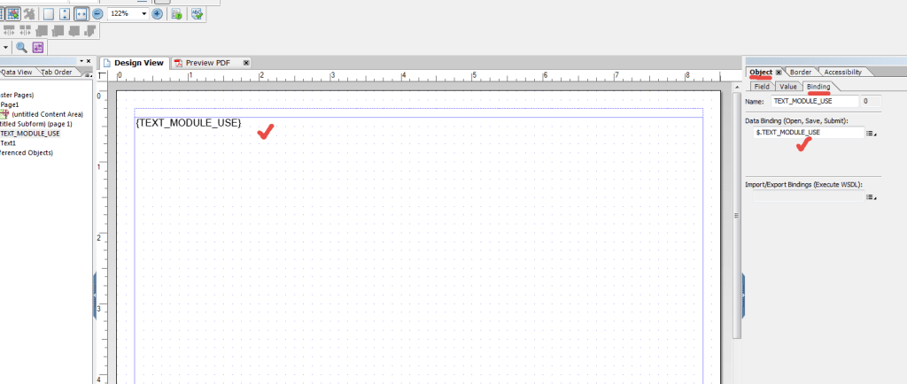 Using Text Modules in Adobe Form – SAPCODES
