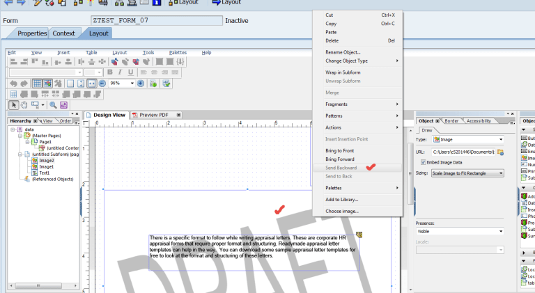 Displaying Image & Background Image in Adobe Form – SAPCODES