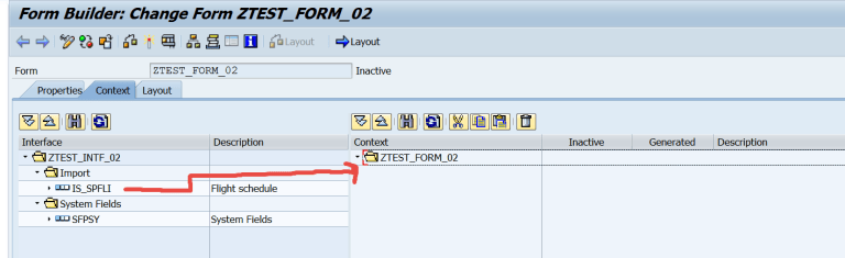 Displaying text field(s) & Calling Adobe Form Programatically – SAPCODES