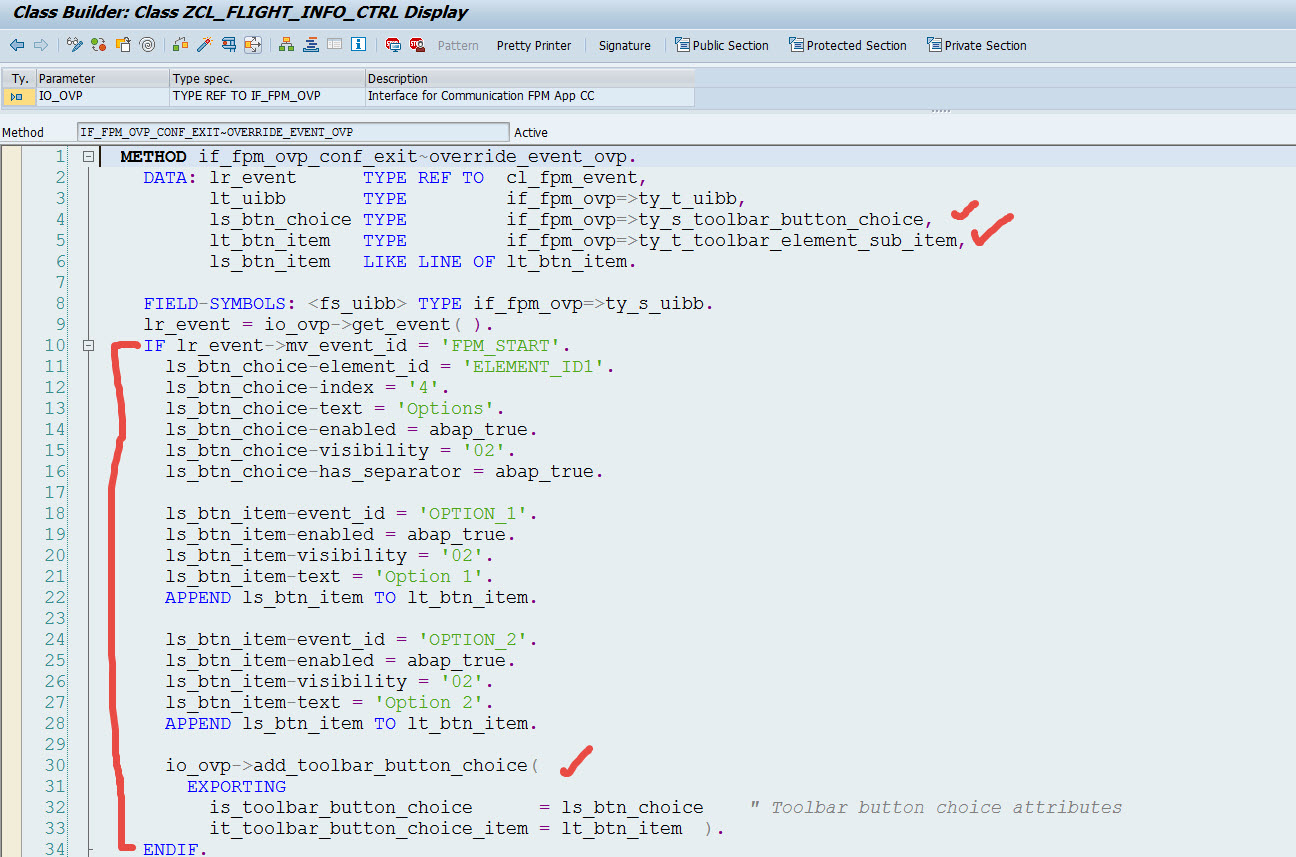 Adding dynamic button choice on the global toolbar of OVP Application – SAPCODES