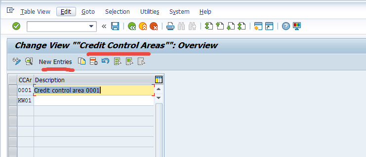 Defining Credit Control Area & Assigning to Company Code – SAPCODES