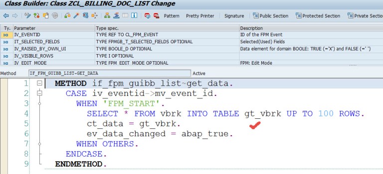 FPM Wiring- Passing data from List UIBB to Form UIBB – SAPCODES