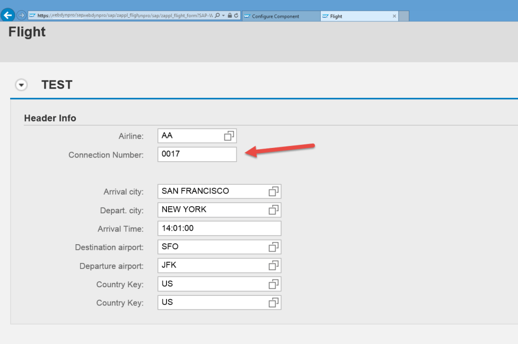Focus on Form UIBB field- OVP Application – SAPCODES
