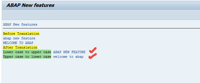 ABAP new CASE functions – SAPCODES