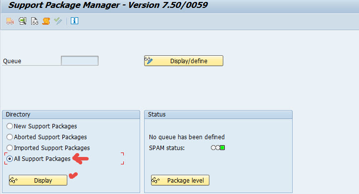 Software Component SP Upgrade Log – SAPCODES