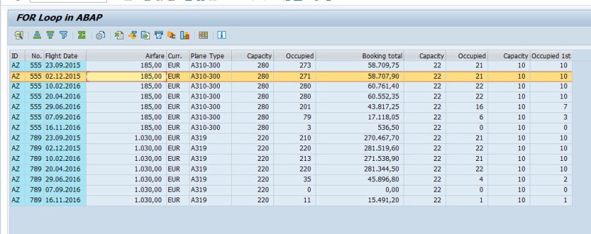 For Loop In ABAP-2 – SAPCODES