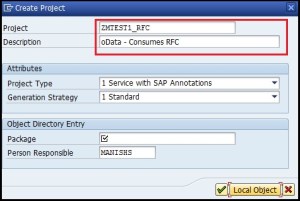 oData service which consumes RFC – SAPCODES