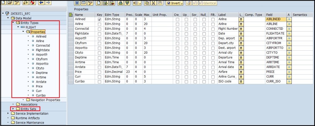 oData service which consumes RFC – SAPCODES