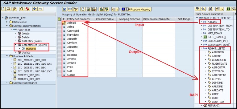 oData service which consumes RFC – SAPCODES